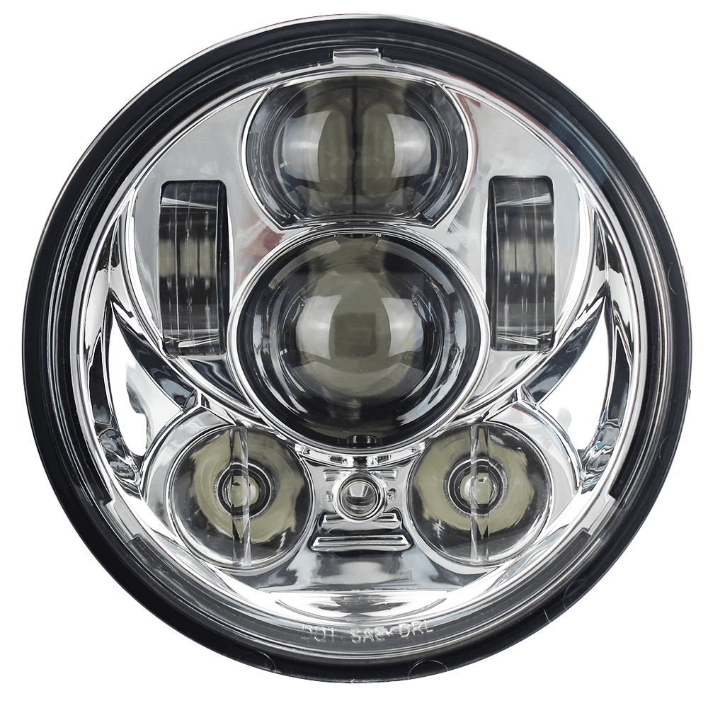 Eagle Lights 5 3/4" LED Headlight for Yamaha XVS650, Bolt, Raider, Road ...