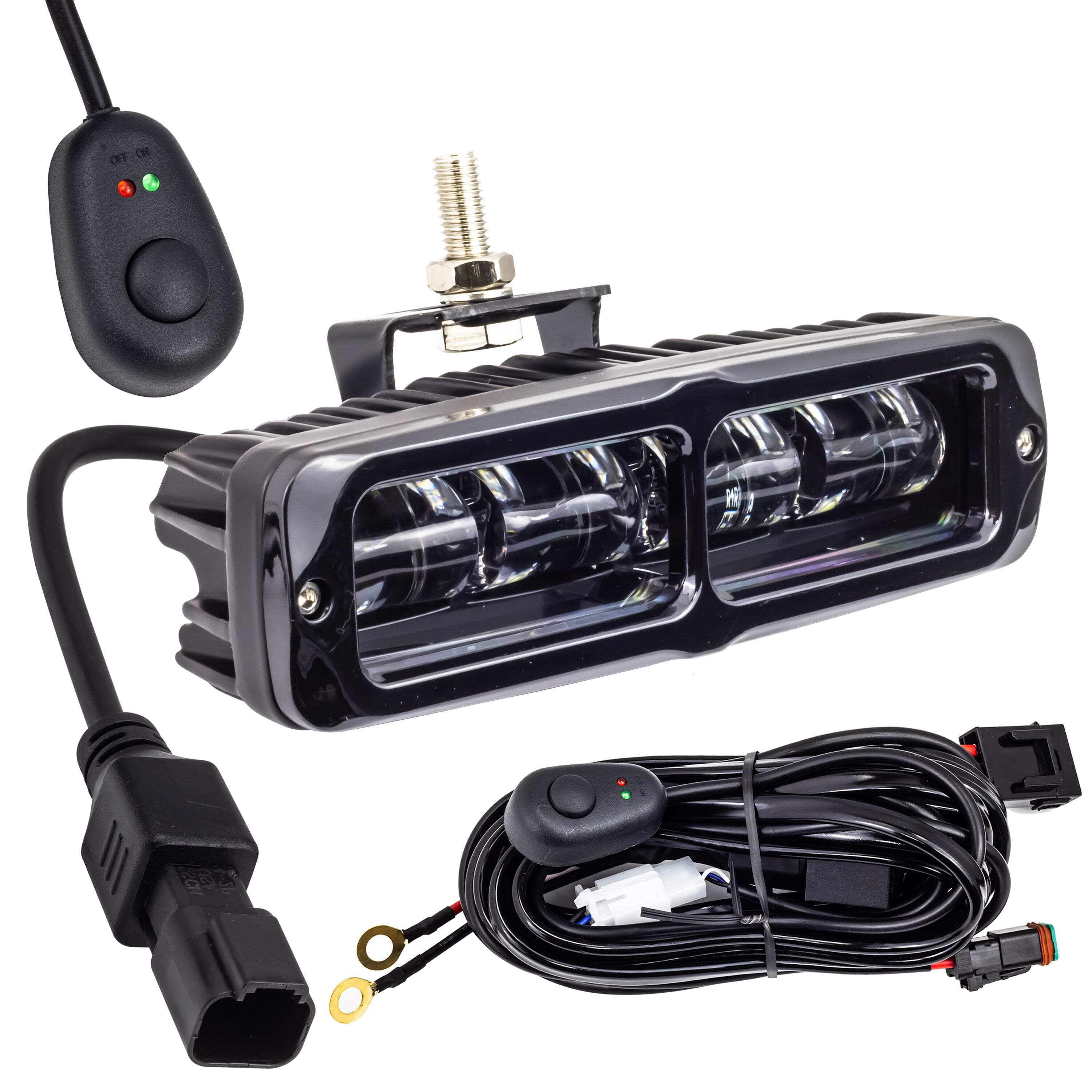 Eagle Lights 6" Generation II LED Projection Light Bar with Plug and ...