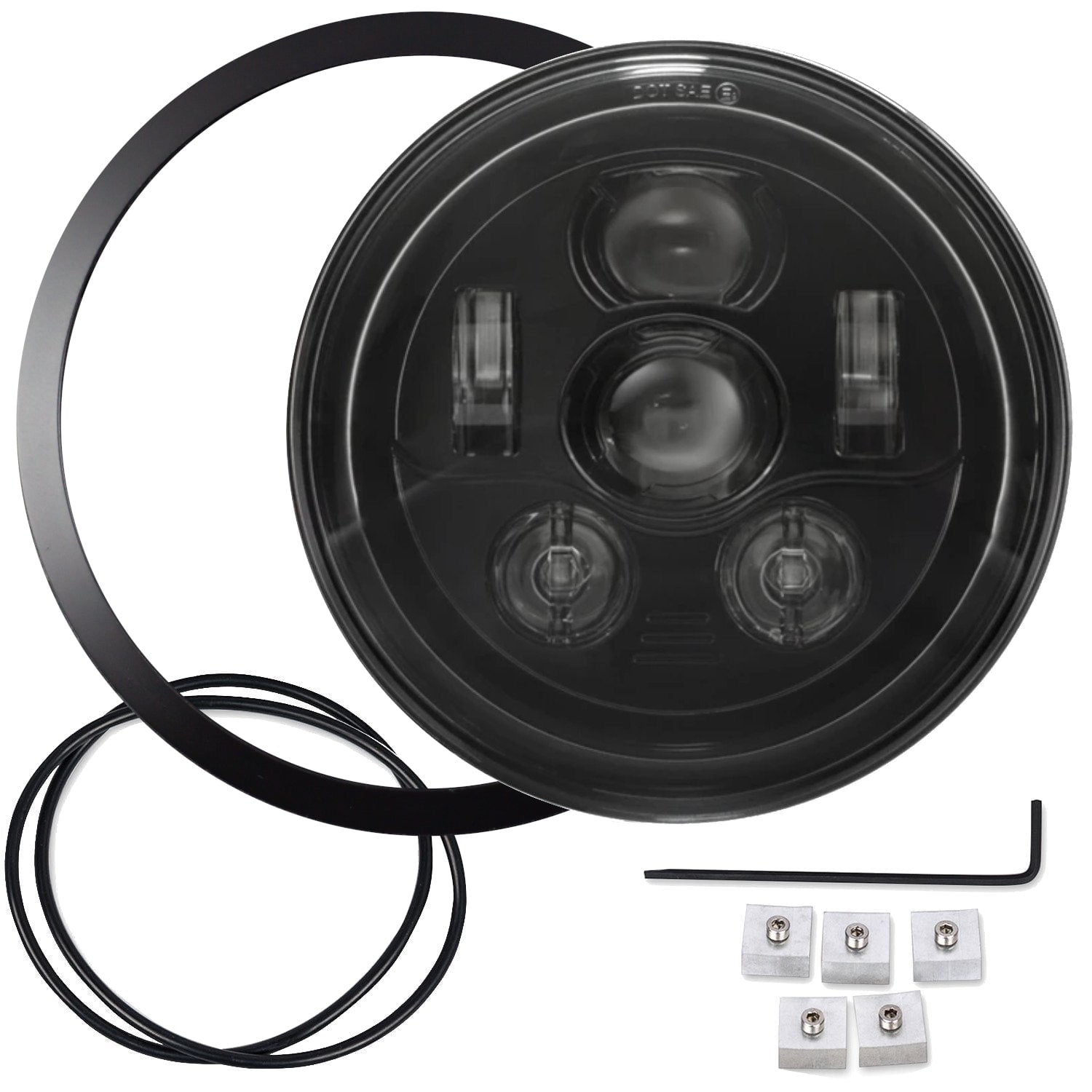 Eagle Lights 7" LED Headlight Kit for BMW R100R, R100T, R1150R, R1200C ...
