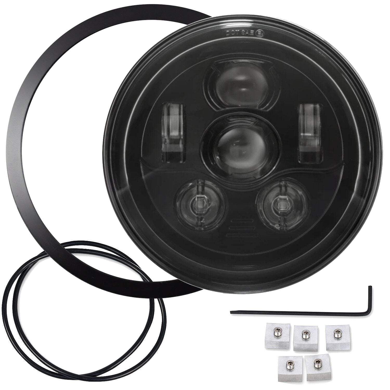 Eagle Lights 7" LED Headlight Kit for Triumph T100 and T120 Models ...