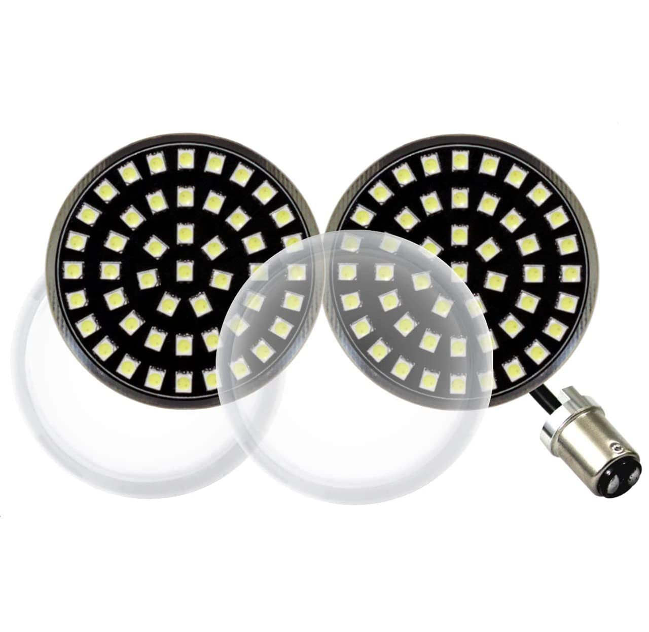 Eagle Lights Generation II Midnight Edition Front 2 Inch LED Turn ...