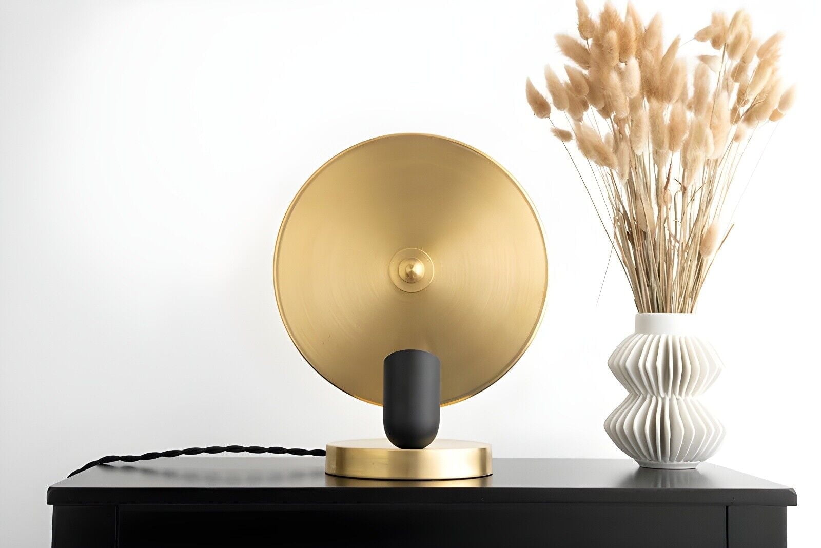 Eagle Lights Indoor Handmade Italian Style Brass Reflecting Table Lamp ...