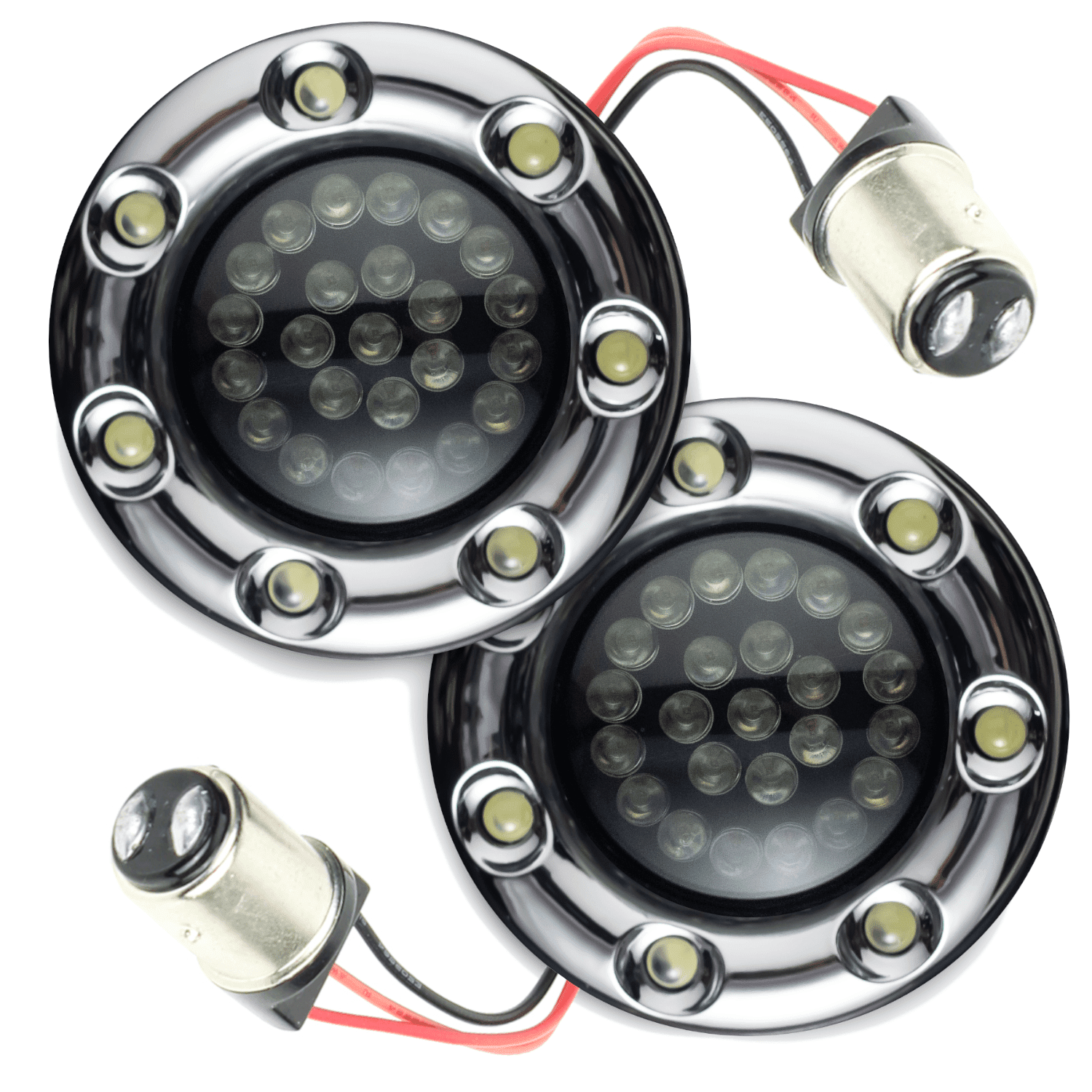Eagle Lights Infinity Beam 2” Rear LED Turn Signals w/ Running and ...
