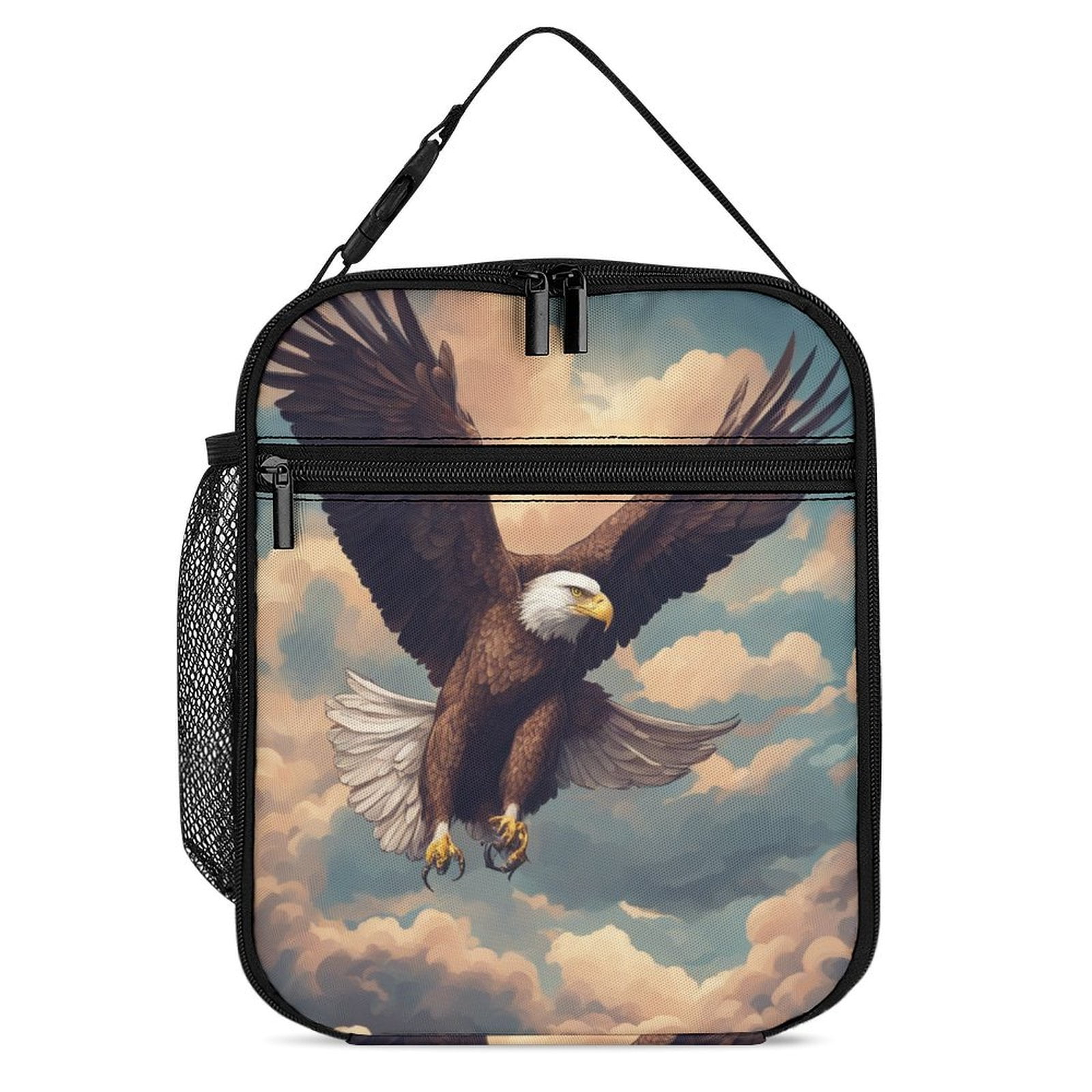 Eagle Lunch Box Food Bag for Work Office Outdoor Picnic Meal Prep ...