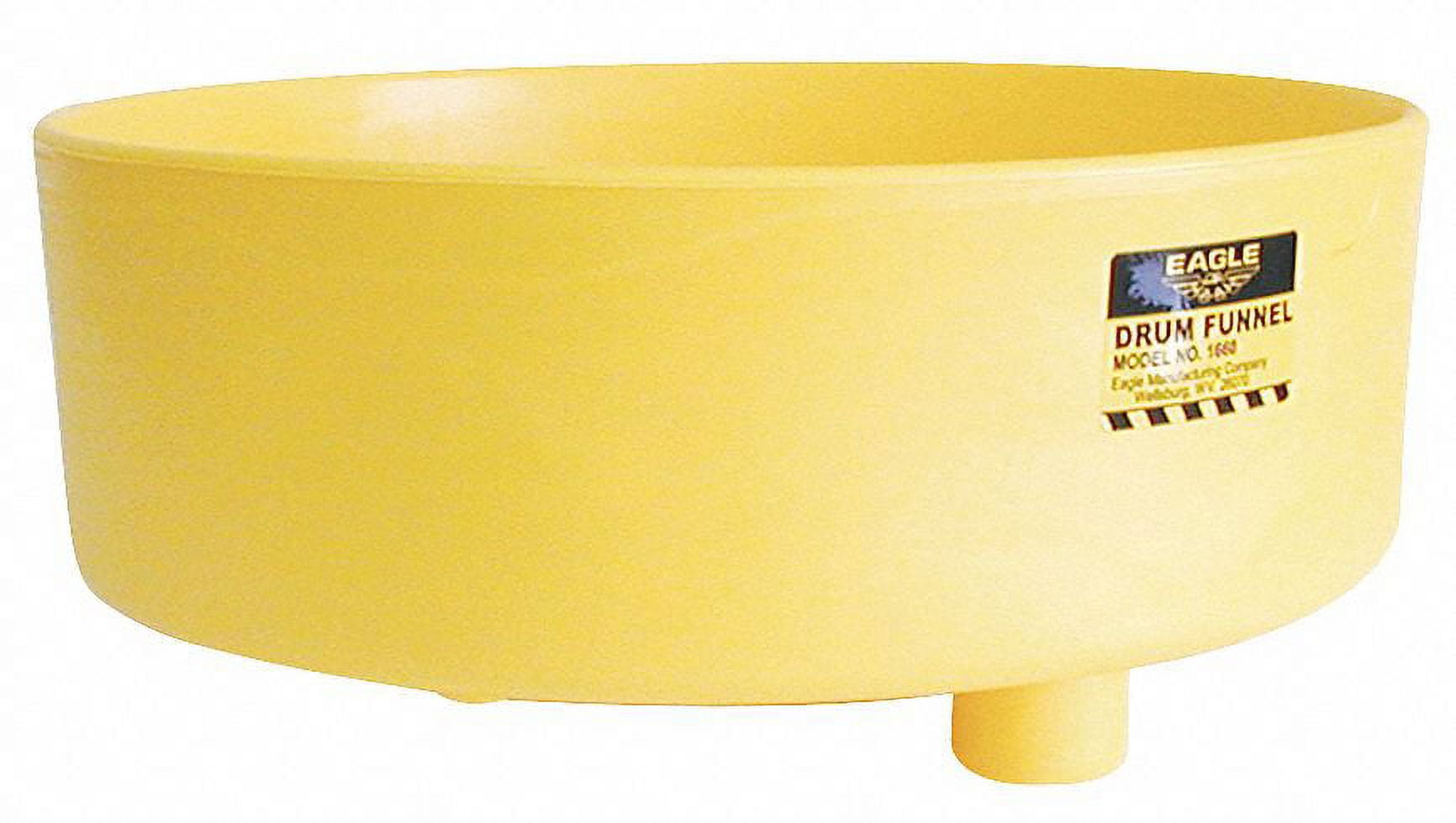 Eagle Manufacturing Drum Funnel, Yellow - Walmart.com