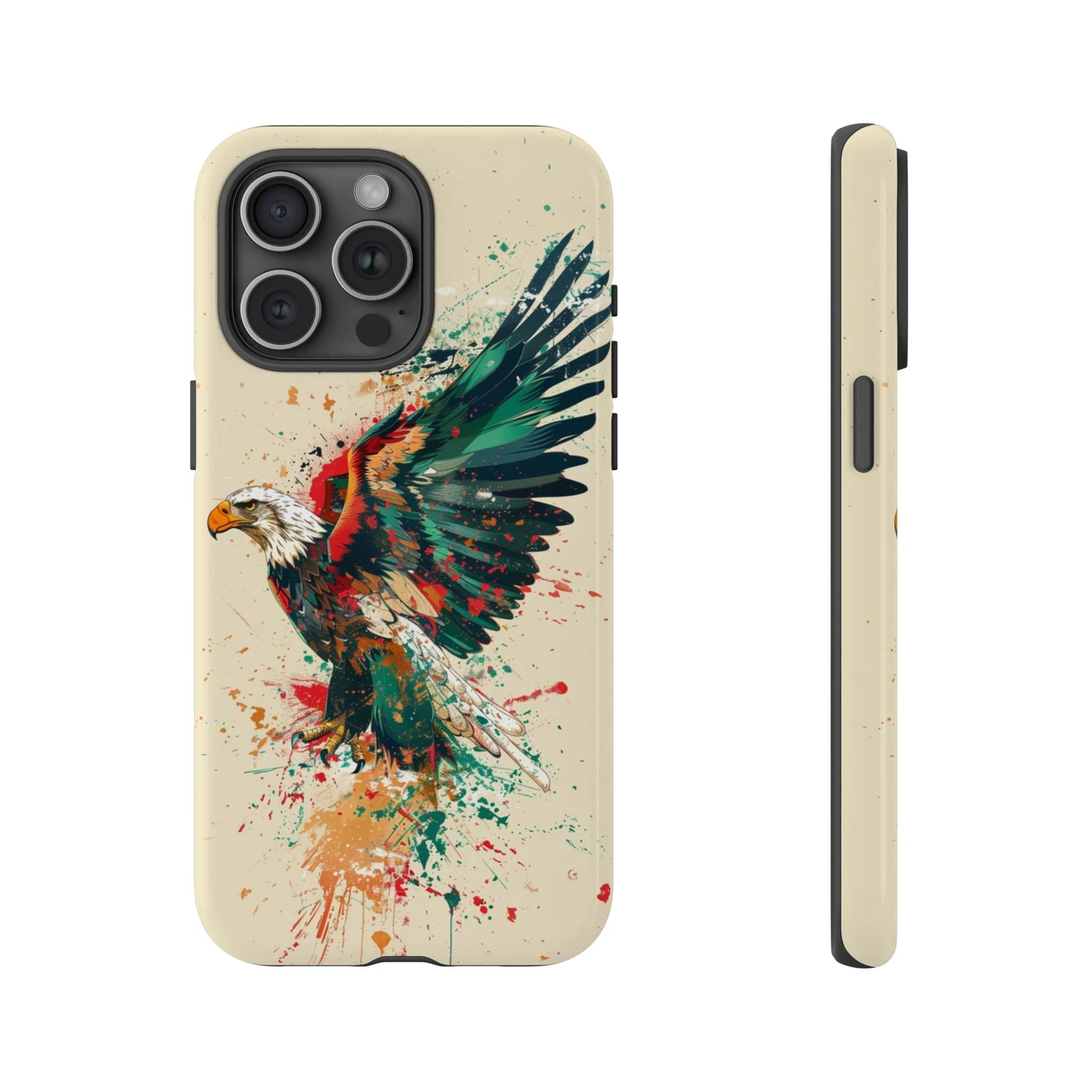 Eagle Mexico Colors Art Phone Case for iPhone 17 to 11 Pro Max ...
