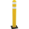 Poly Guide Post Delineator 42" x 5.75" Dia., Yellow - Walmart.com