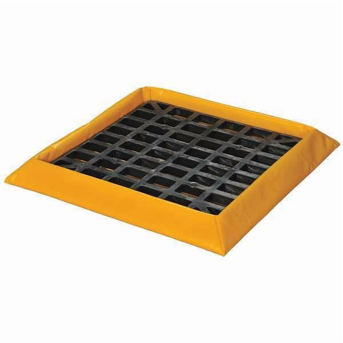 Eagle Mfg Spill Containment Berm,Yellow/Black T8101G - Walmart.com