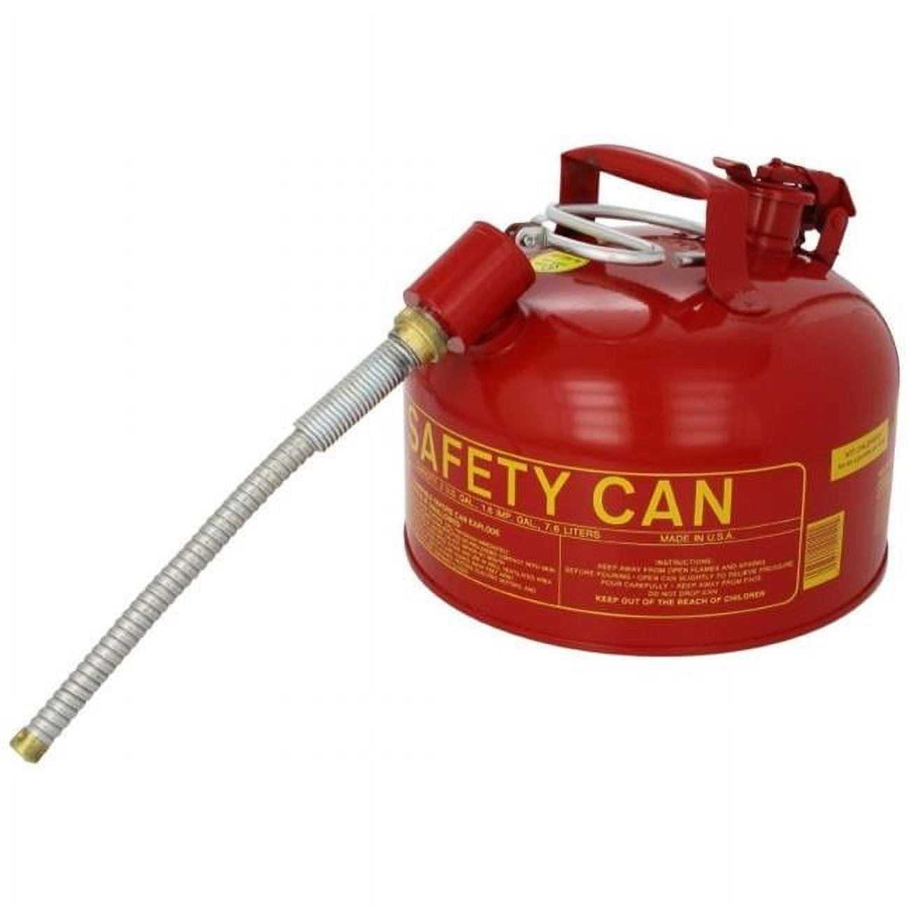 Eagle Mfg Type II Safety Can,2-1/2 gal,Red U226SX5 - Walmart.com