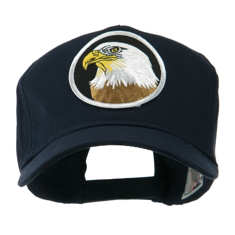 Eagle Military Large Embroidered Patch Cap - Eagle 2 OSFM - Walmart.com