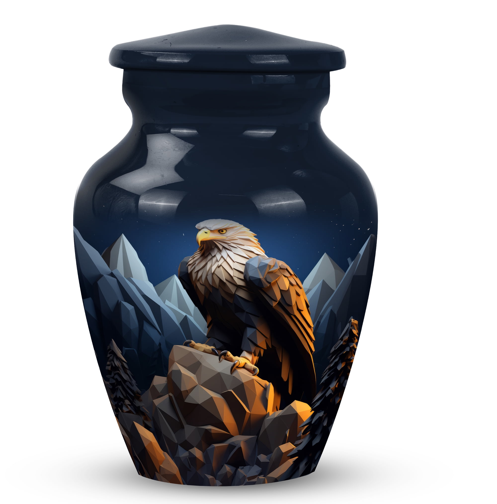 Eagle In Nature Urns For Human Ashes - Little Cremation Keepsakes ...