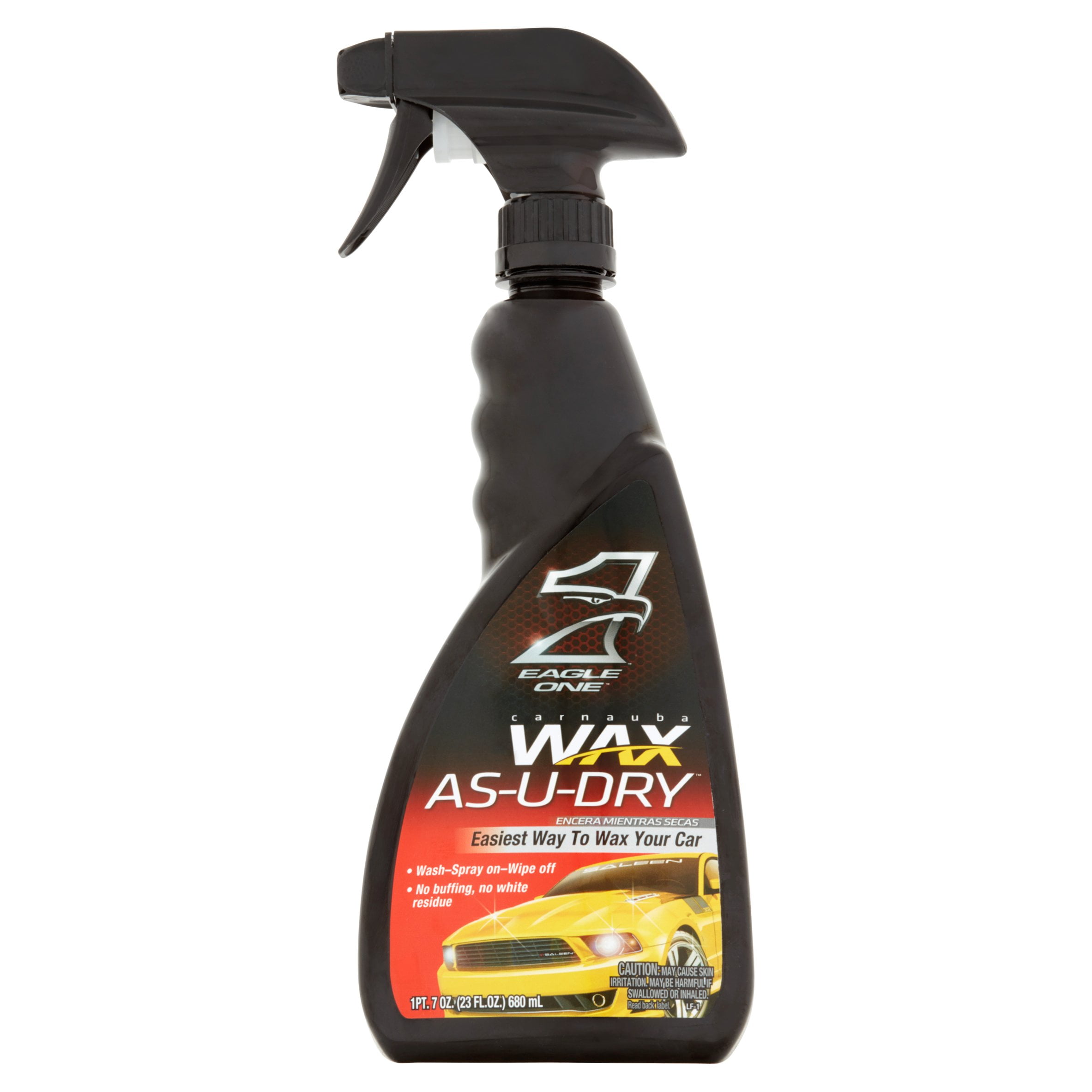 Eagle One Carnauba Wax As-U-Dry, 23 fl oz – Easy Application Wax for a ...