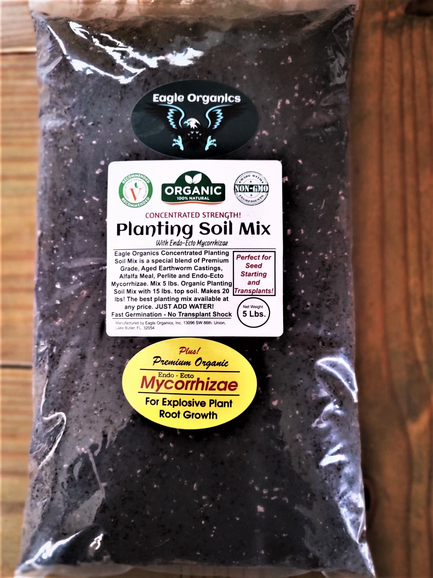 Eagle Organics Planting Mix with MYCO - Walmart.com