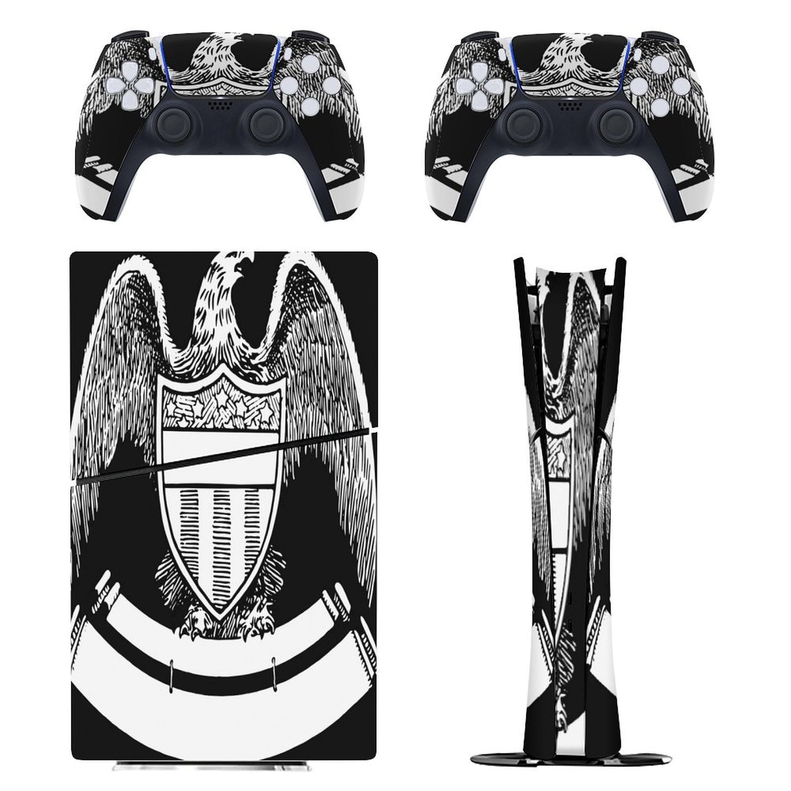 Eagle PS5/PS5 Slim Digital Disc Skin Sticker For Console And Controller ...