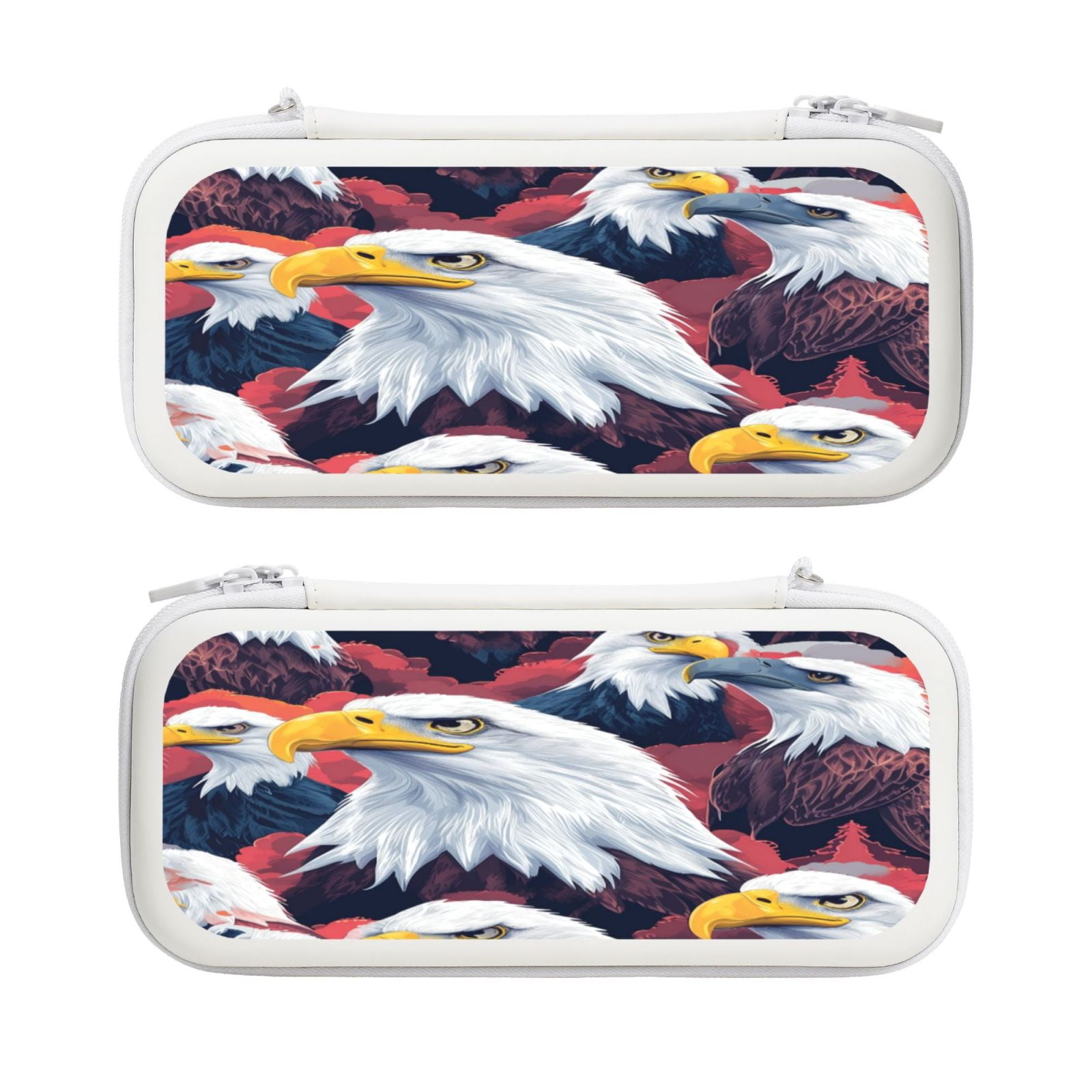 Eagle Pattern (4), Carrying Case For Nintendo Switch & OLED Version ...