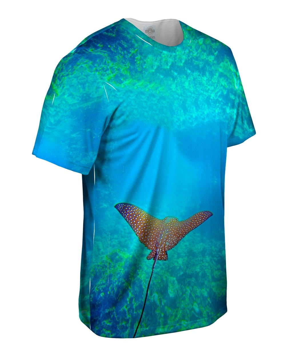 Eagle Ray Glides Underwater Mens T-Shirt All Over Print - Walmart.com