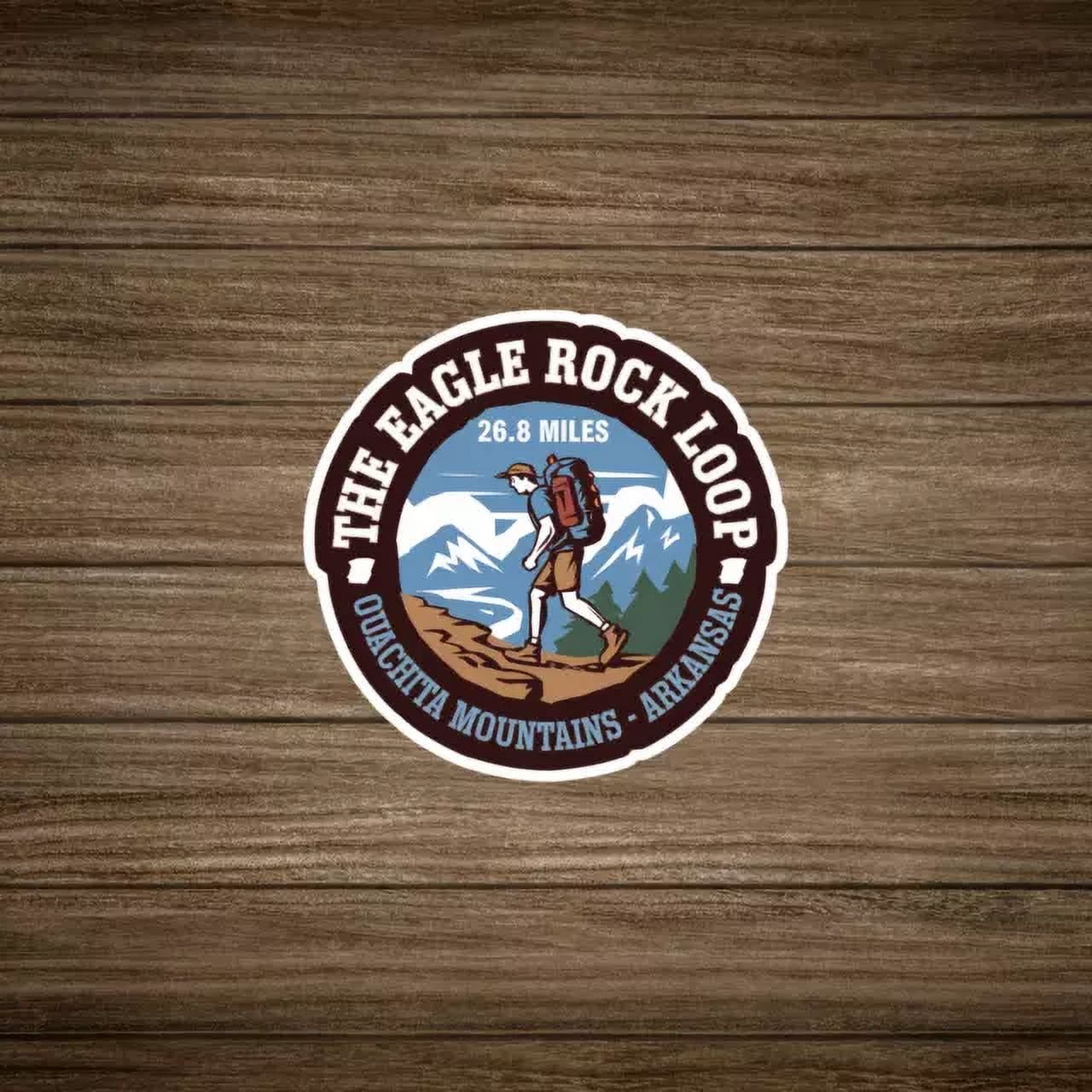 The Eagle Rock Loop 26.8 Miles Ouachita Mountains Arkansas Hiking ...