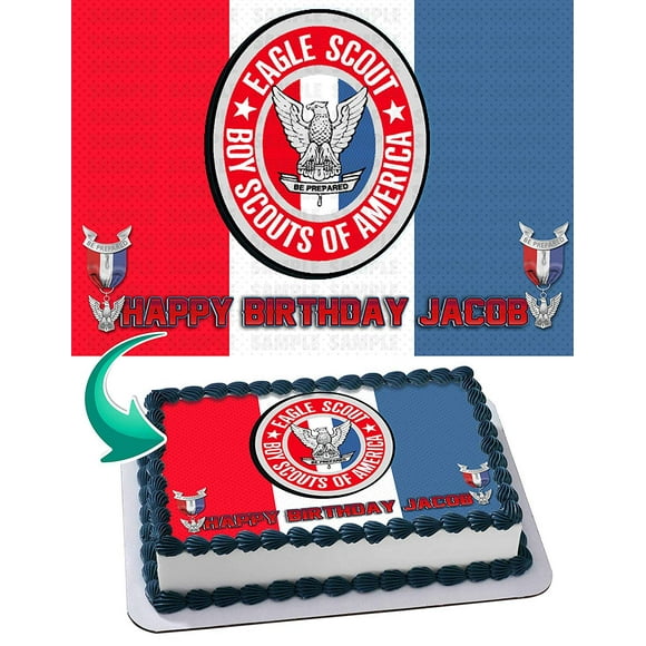Eagle Scout Cake Toppers