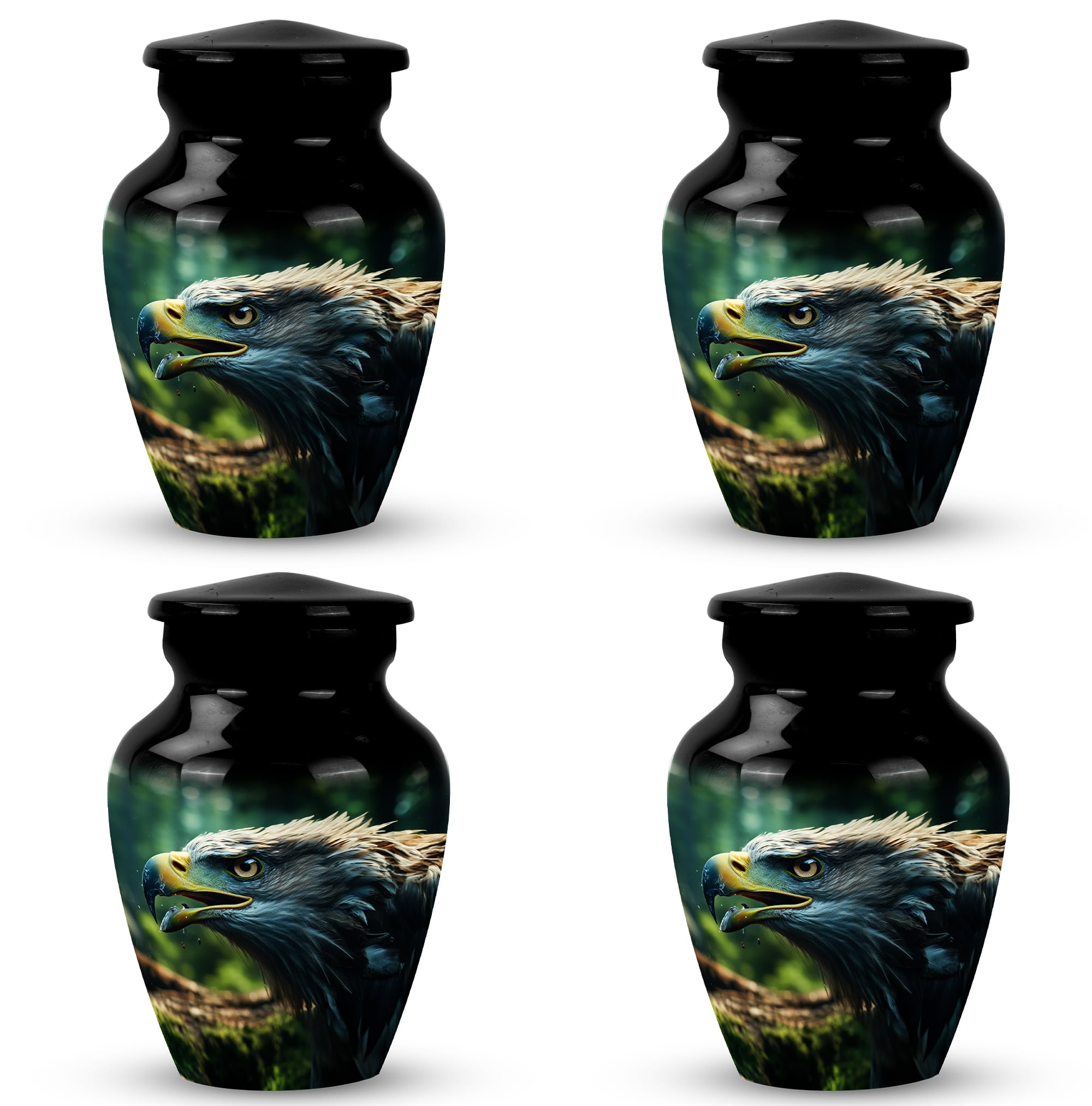 Eagle Small Keepsake Urns For Human Ashes - Mini Cremation Urns For ...
