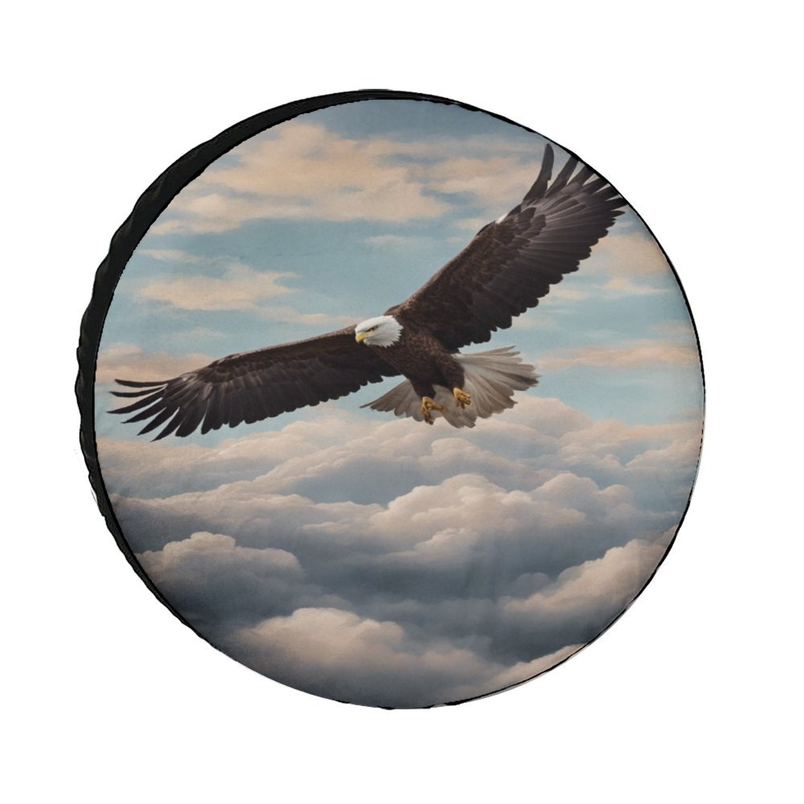 Eagle Spare Tire Cover Dust-Proof Wheel Tire Cover Fit Trailer SUV And ...