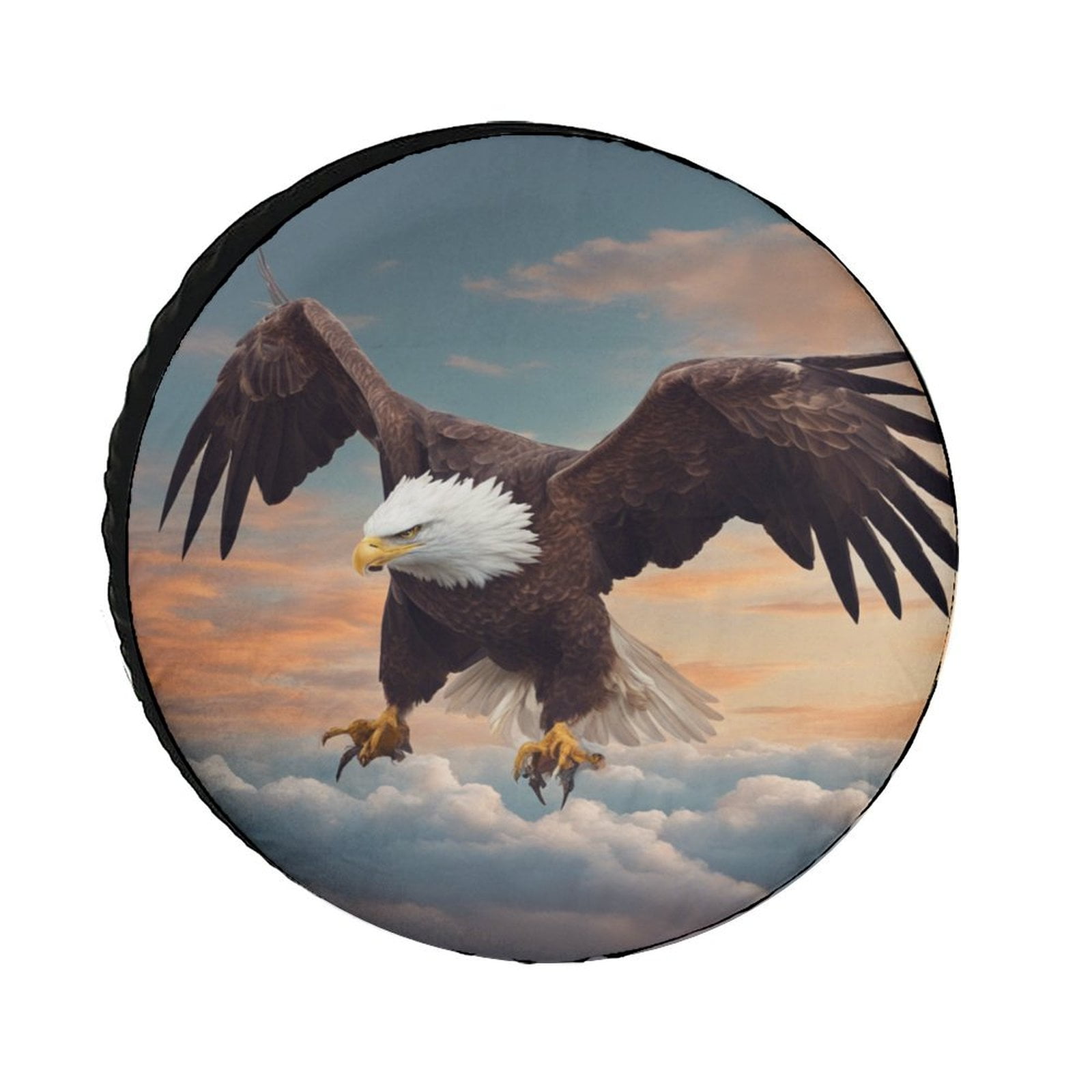 Eagle Spare Tire Cover Dust-Proof Wheel Tire Cover Fit Trailer SUV And ...