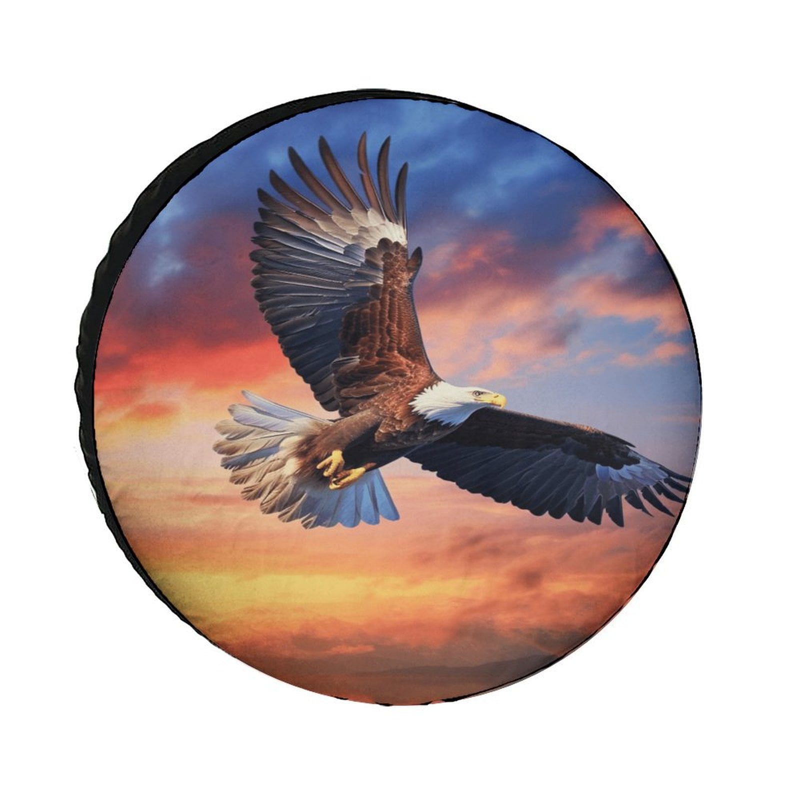 Eagle Spare Tire Cover Dust-Proof Wheel Tire Cover Fit Trailer SUV And ...