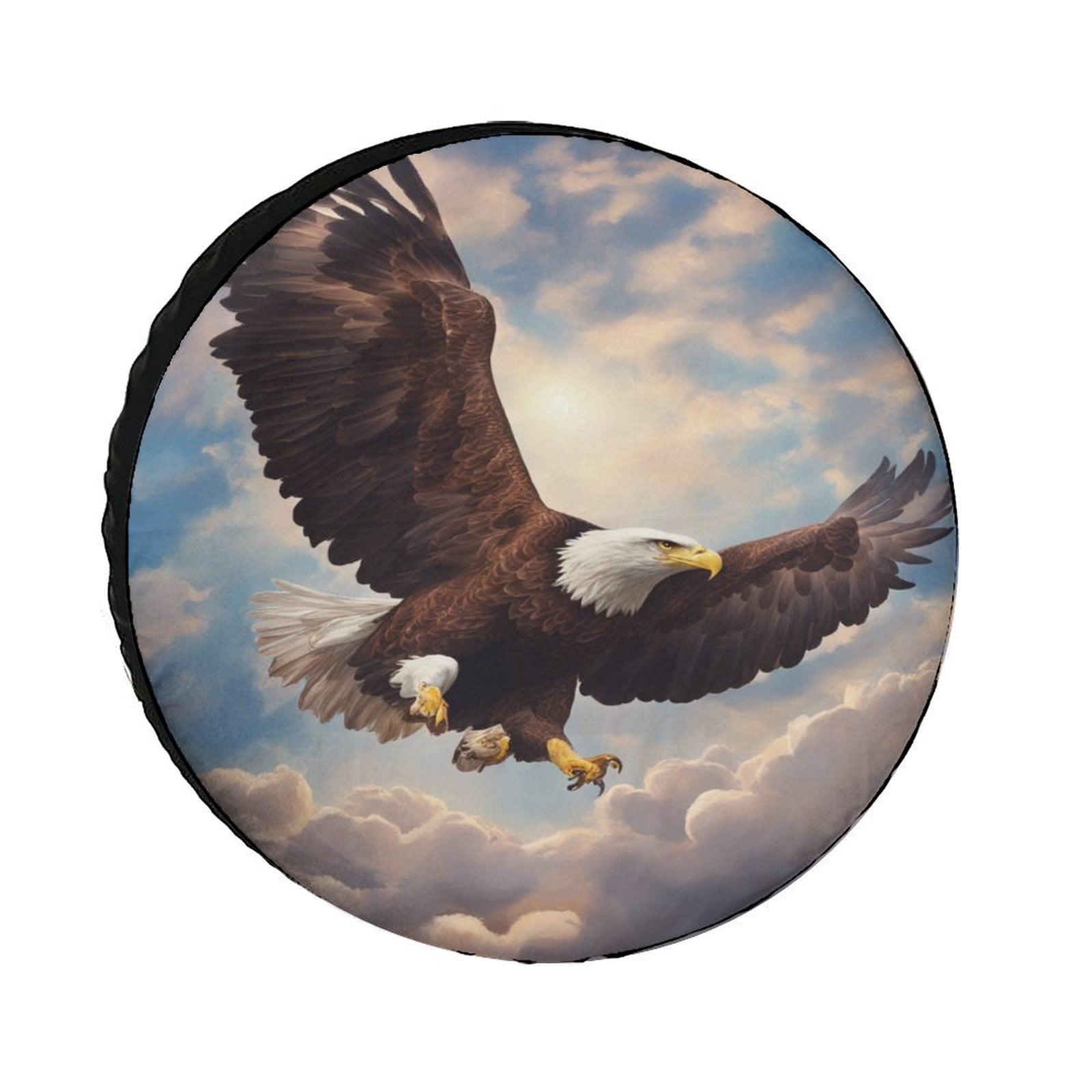 Eagle Spare Tire Cover Universal Wheel Tire Protectors for SUV Truck ...