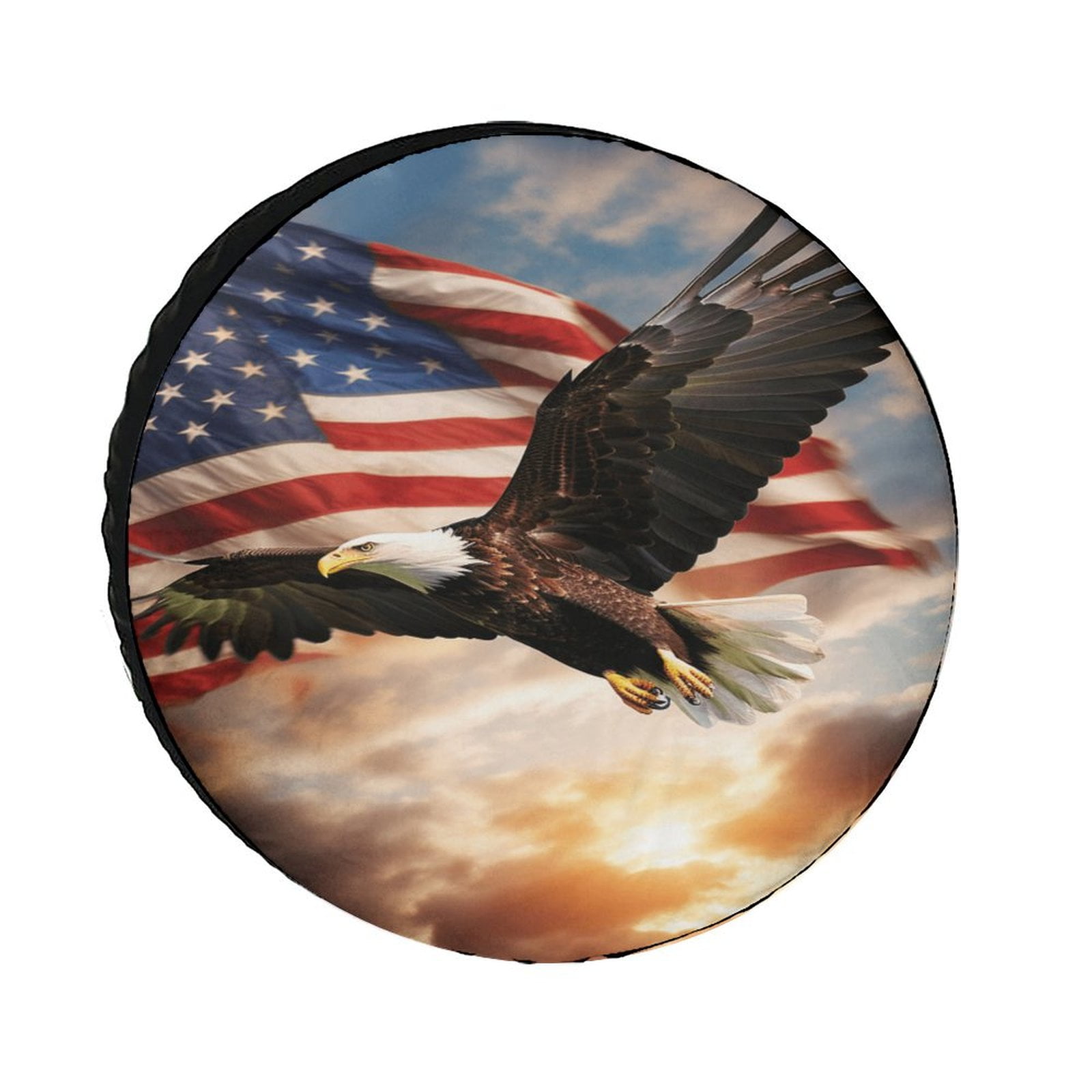 Eagle Spare Tire Cover Weatherproof Wheel Camper Protectors Universal ...