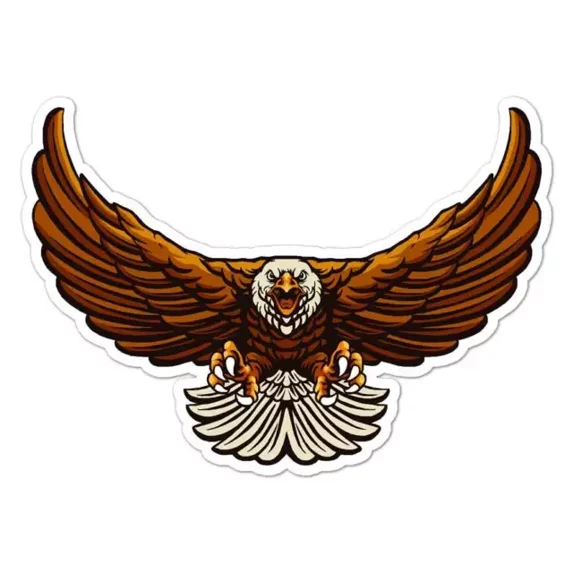 Eagle Sticker Indoor Outdoor Phone Decal Water Bottle Stickers Car ...