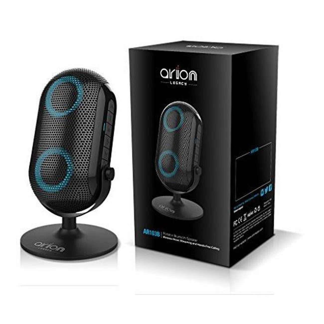 Eagle Tech AR103B-BK Arion Legacy Portable Bluetooth Speaker - Walmart.com