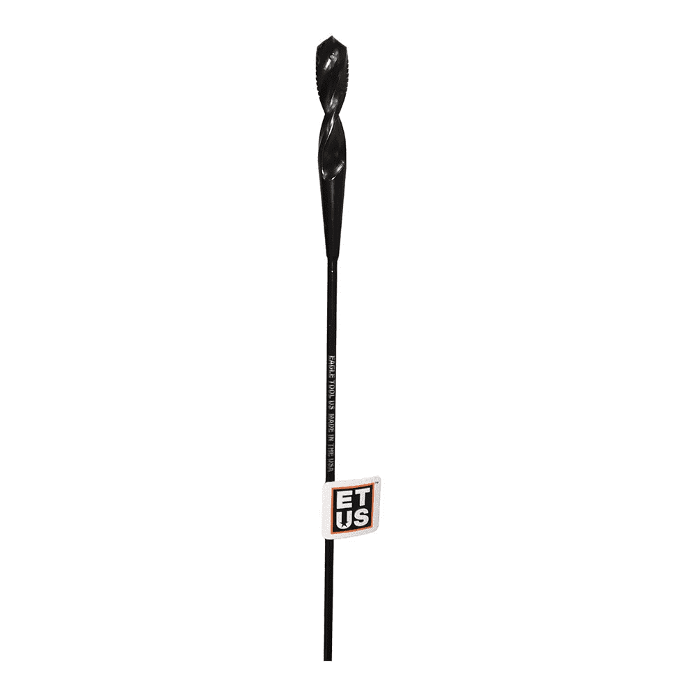 Eagle Tool US EC25036 Serrated Split Point Installer Drill Bit, 1/4-inch by 36-inch, Made in The ...