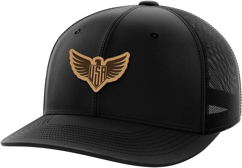 Eagle USA Leather Patch Hat - Walmart.com