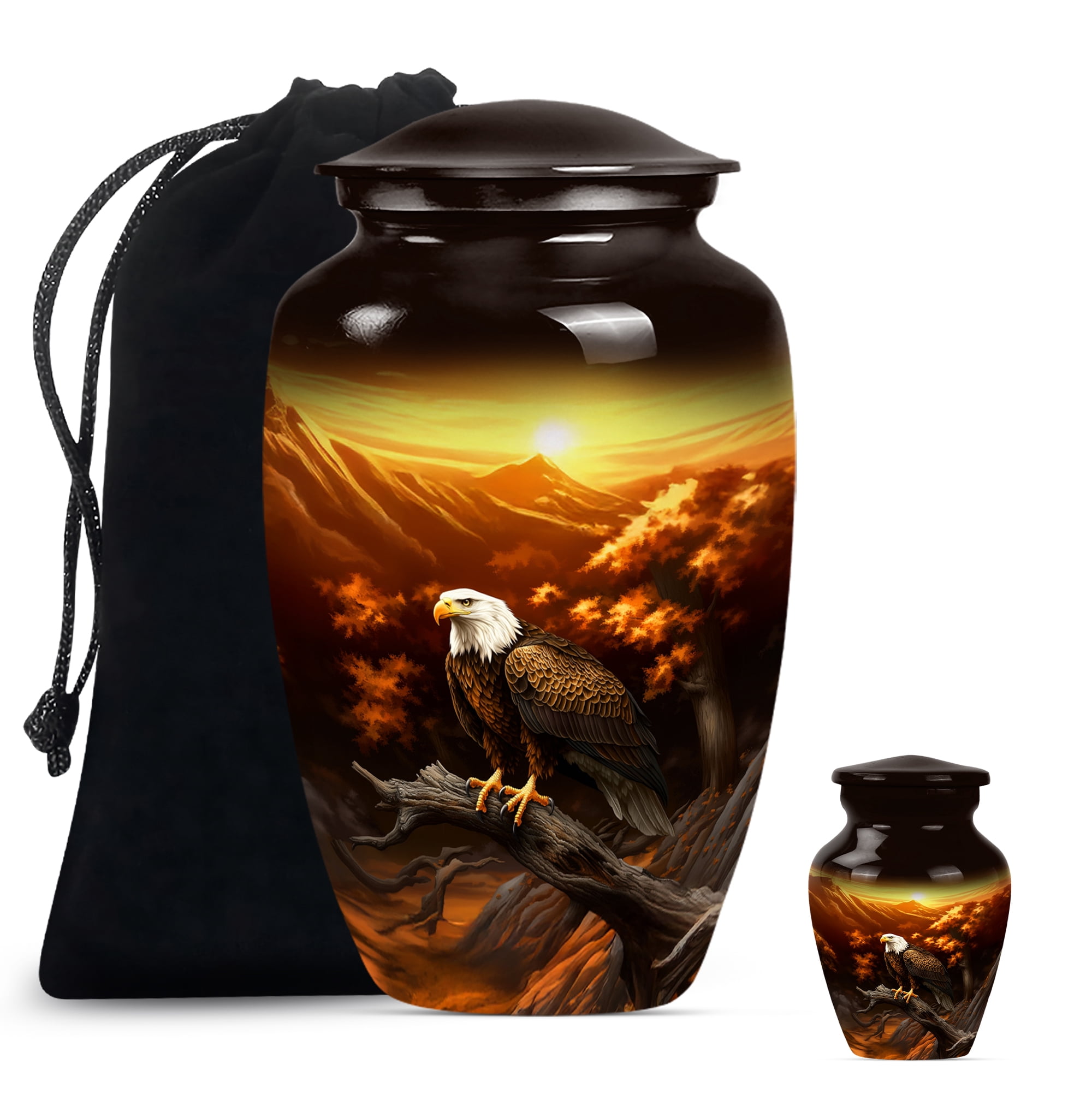 Eagle Urn, cremation Urns for men, Urns for Human Ashes Adult Female ...