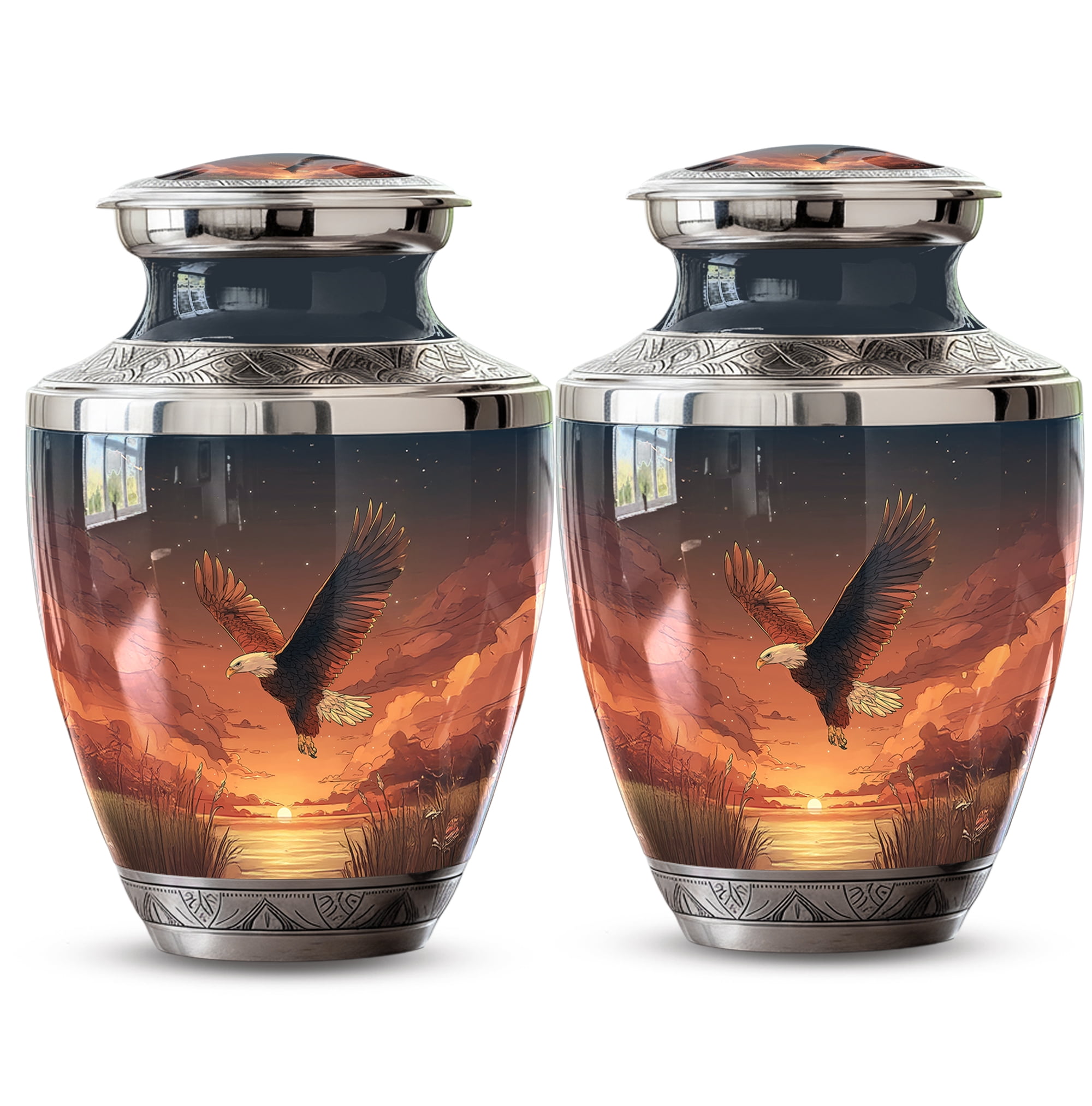 Eagle Urns for Adult Female - Keepsake Urn Human Ashes Adult Male ...