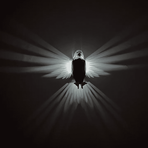 Eagle Wall Light, American Bald eagle light with Eagle Sound, Magnetic ...