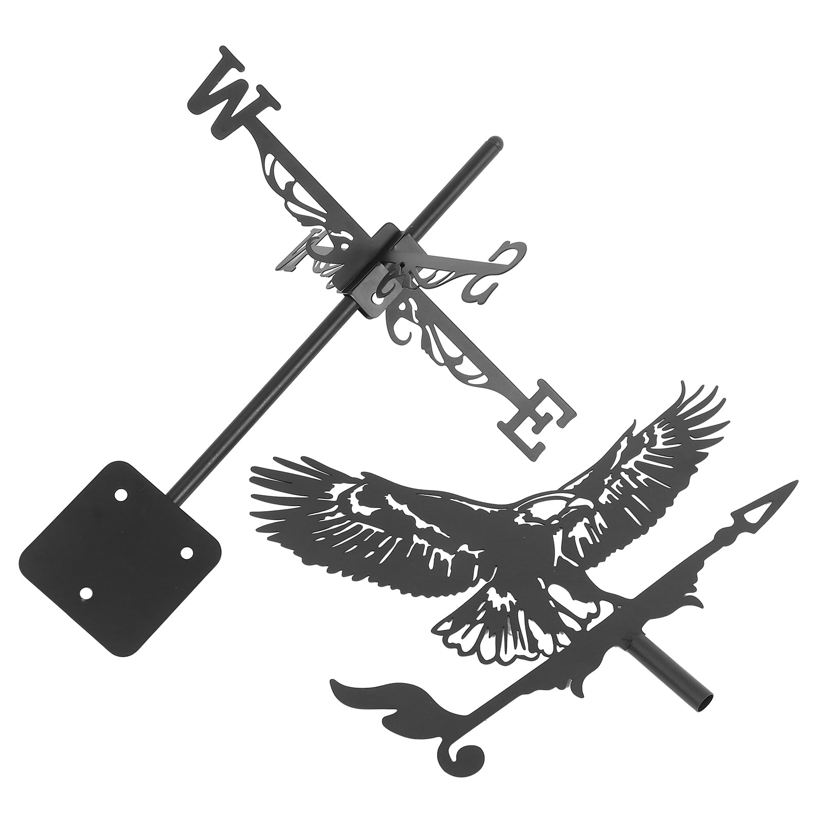 Eagle Weathervane Eagle Wind Vane Eagle Shape Iron Weathervane ...