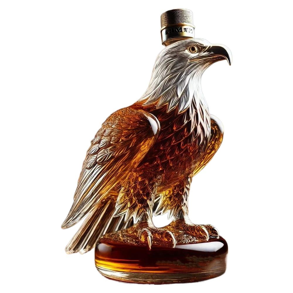 Eagle Whiskey Decanter, Glass Whiskey Decanter Animal Statue Funny Bottle, Exquisite Eagle ...