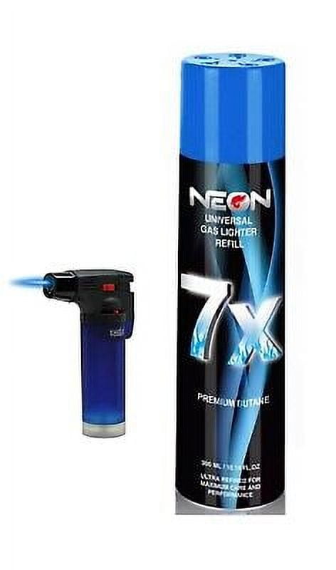 Eagle Windproof Gun Torch Lighter W Neon 7X Refined Butane Lighter ...