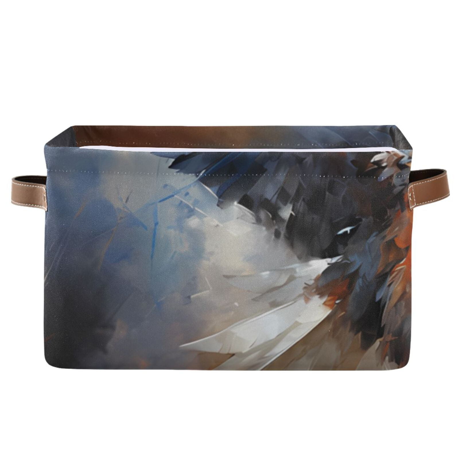 Eagle by Painting Storage Bins Baskets With Handles Storage Box Clothes ...