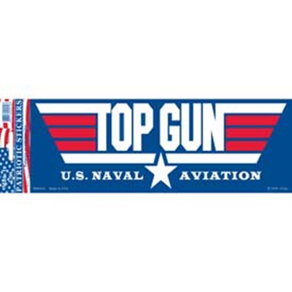 EagleEmblems BM0019 Sticker-USN,TOP Gun (3.5x10'') - Walmart.com