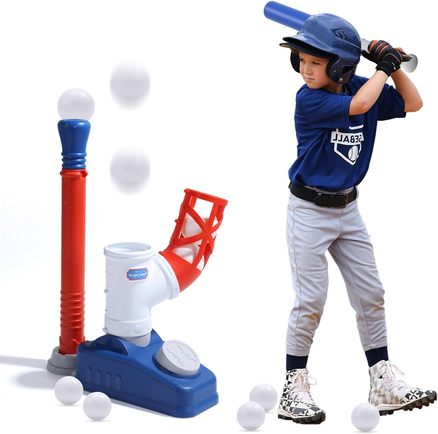 EagleStone T Ball Sets for Kids 3-5, 5-8, Tee Ball Set for Toddlers ...