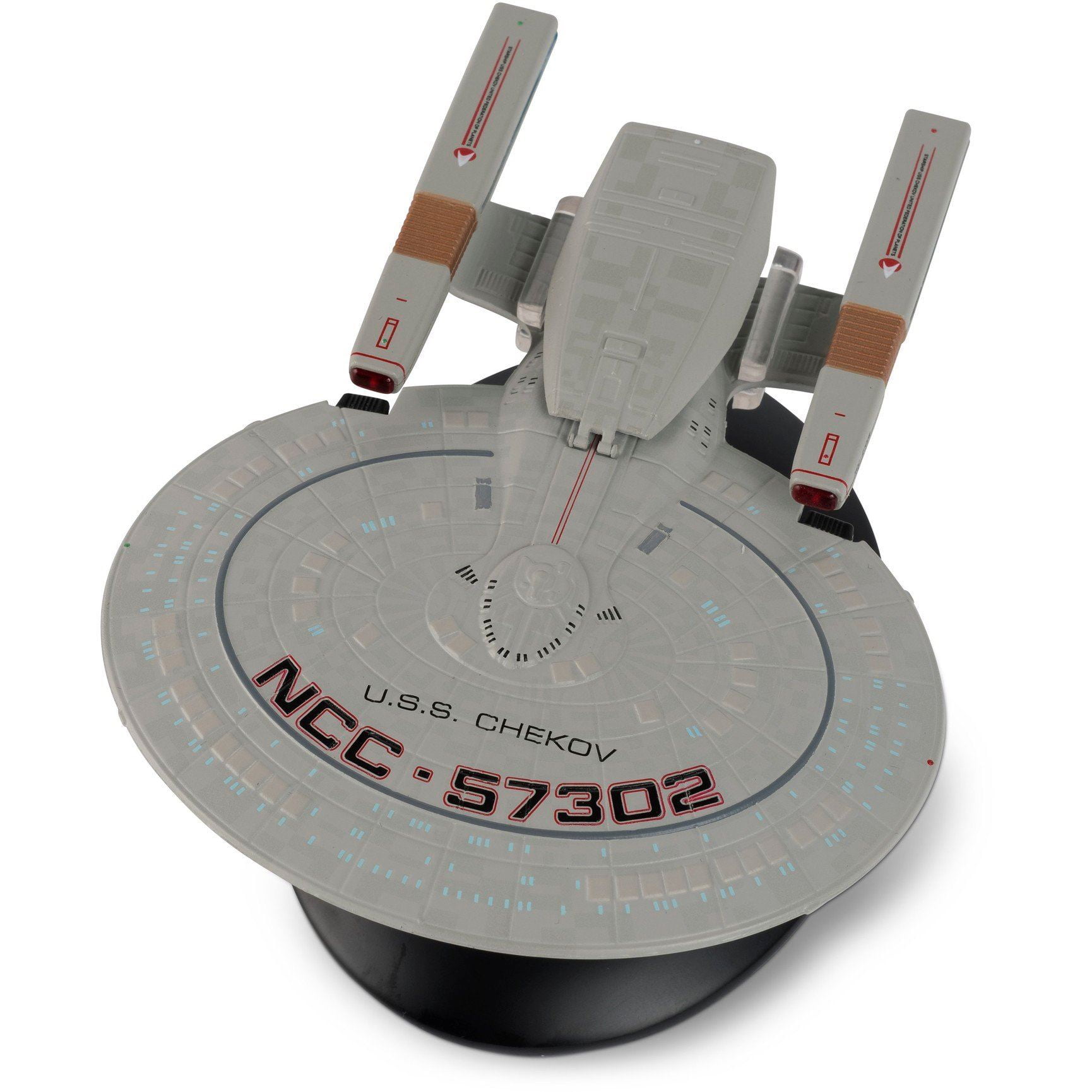 Eaglemoss #110 U.S.S. Chekov Springfield Class Model Die Cast Ship Star ...