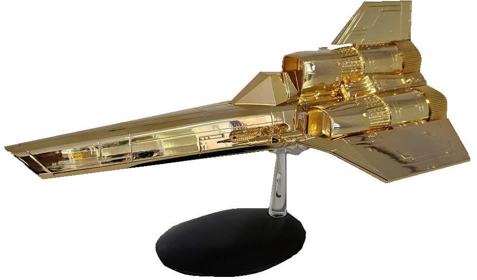 Battlestar Galactica - Viper Mark I (TOS) Gold Edition Die-Cast 10.5 ...