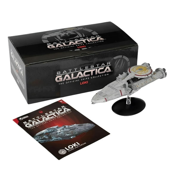 Eaglemoss Battlestar Galactica Loki Ship Replica | Authentic Design ...