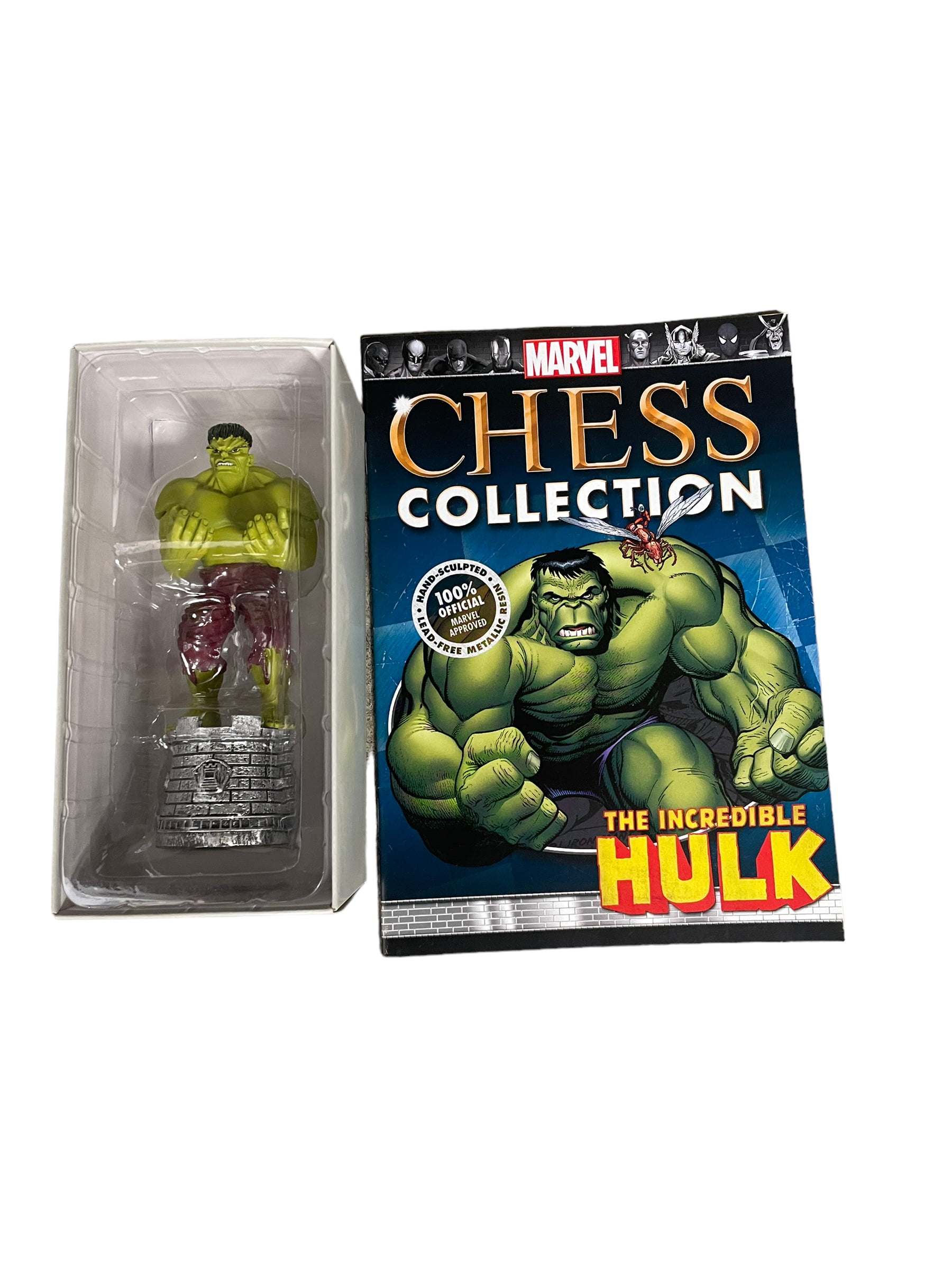 Eaglemoss Marvel Chess Piece Hulk Rook with Magazine - Walmart.com