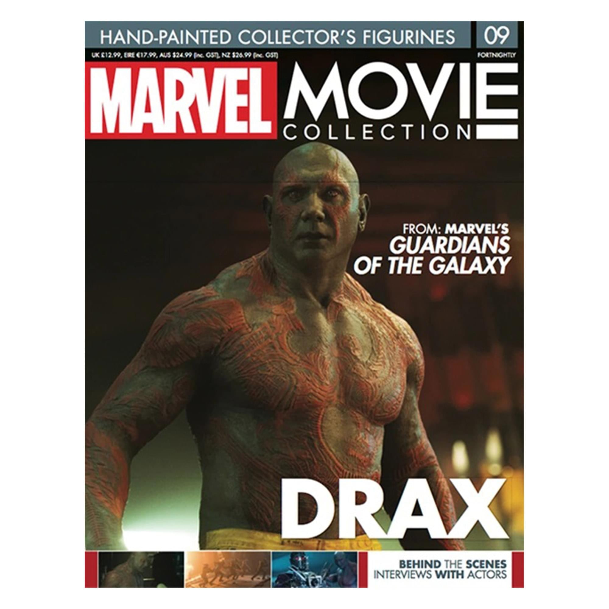 Eaglemoss Marvel Movie Collection Magazine Issue #09 Drax - Walmart.com