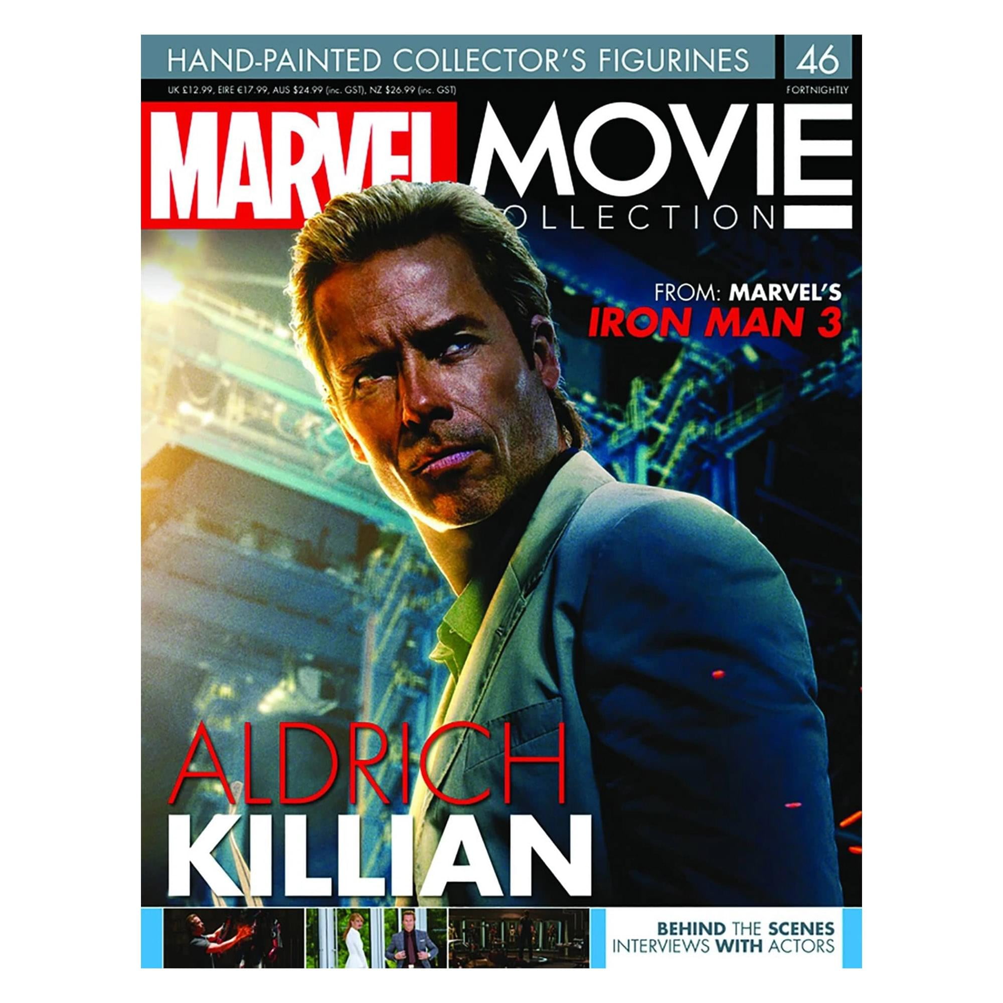 Eaglemoss Marvel Movie Collection Magazine Issue #46 Aldrich Killian ...