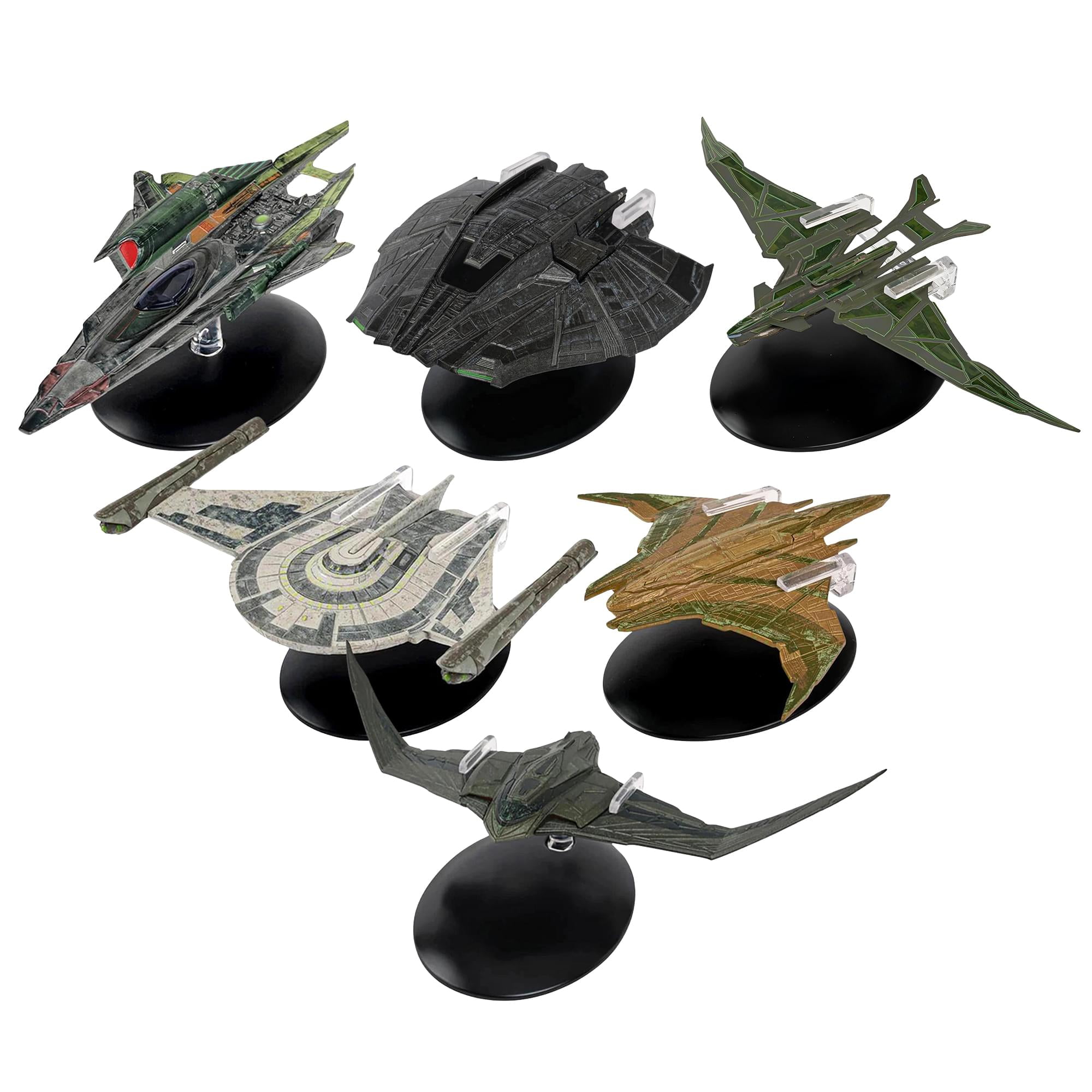 Eaglemoss Star Trek Picard Starship Set of 6 Brand New Original ...