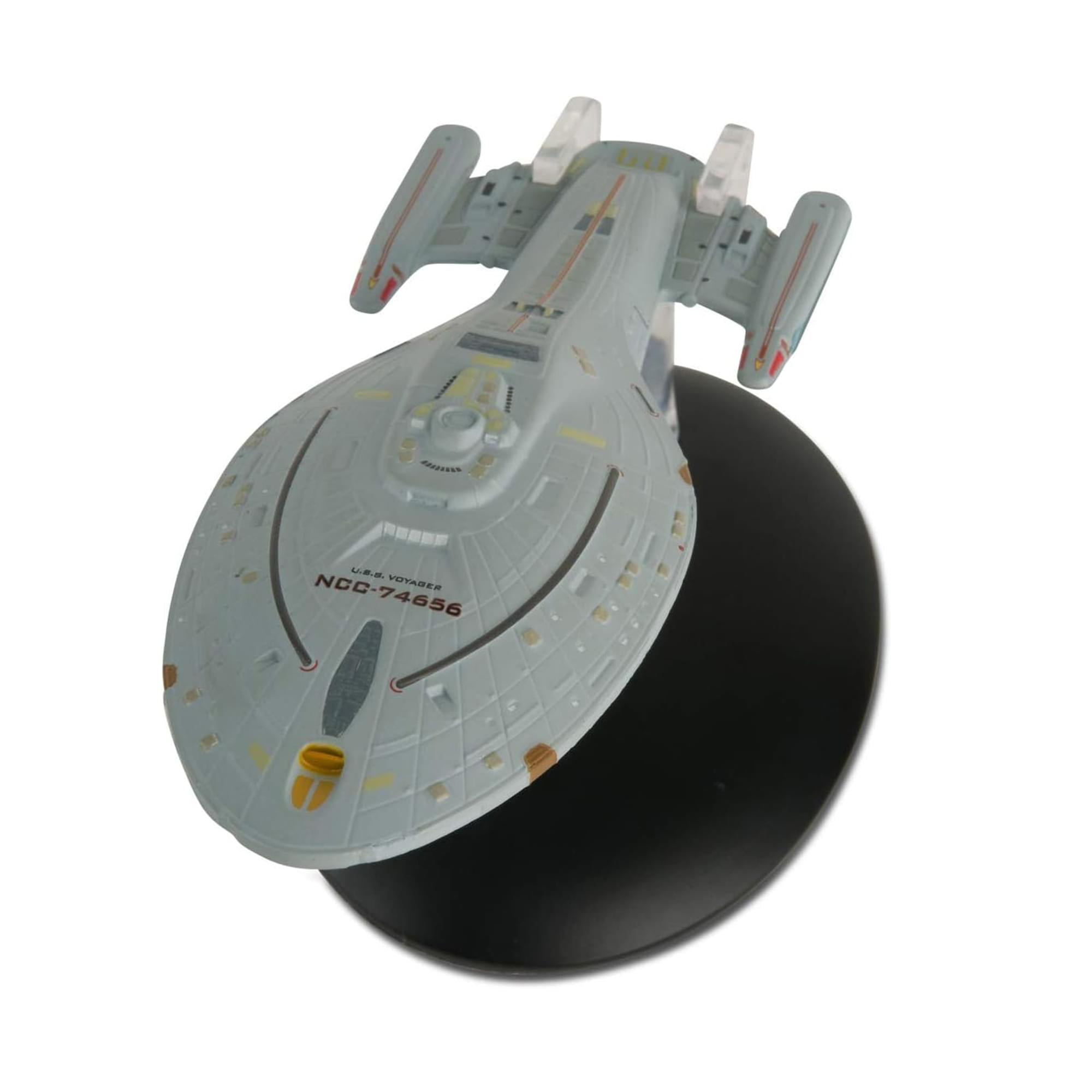 Eaglemoss Star Trek Starship Replica | USS Voyager NCC-74656 - Walmart.com
