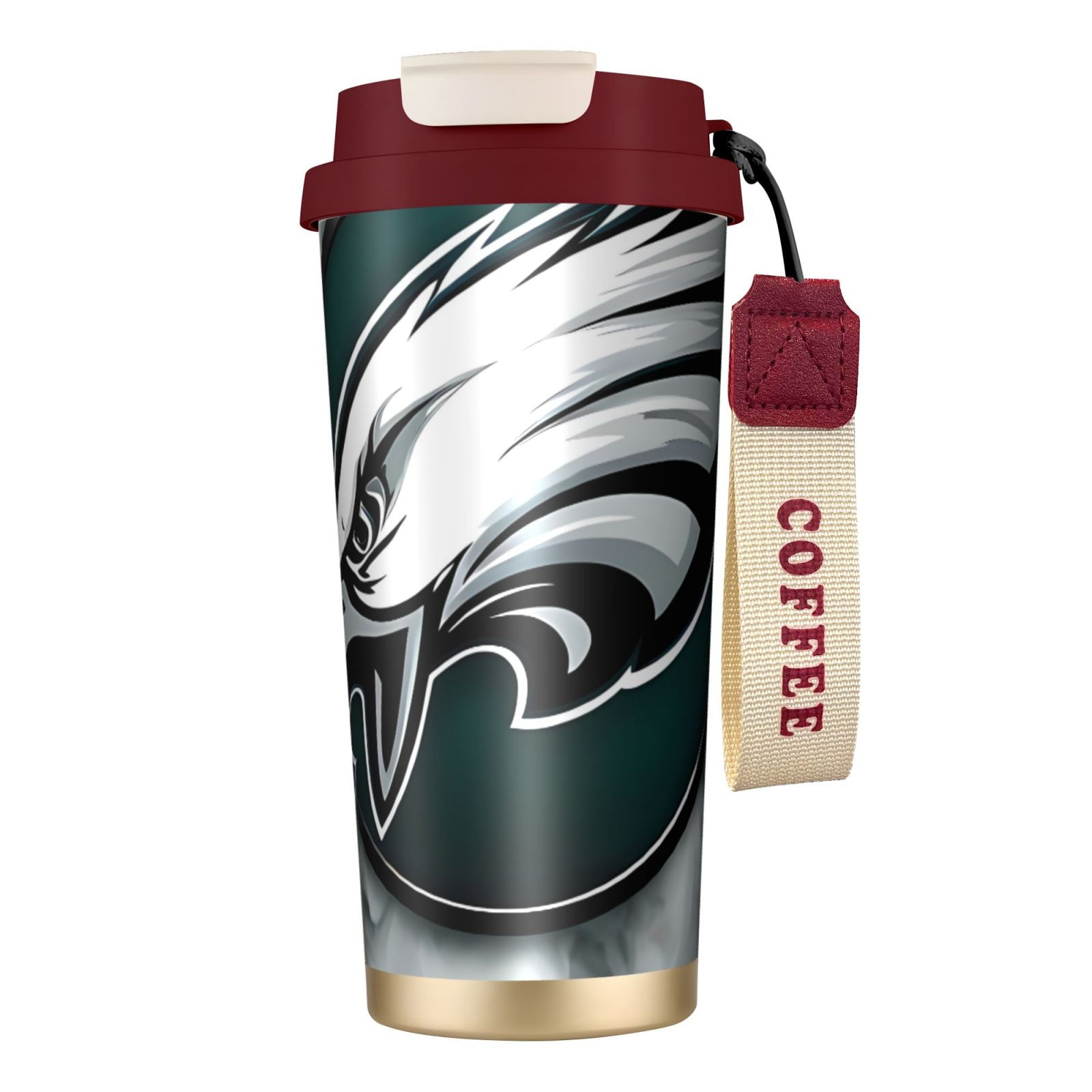 Eagles 316 Stainless Steel Coffee Cup Sports Travel Cup Leakproof, Mug ...